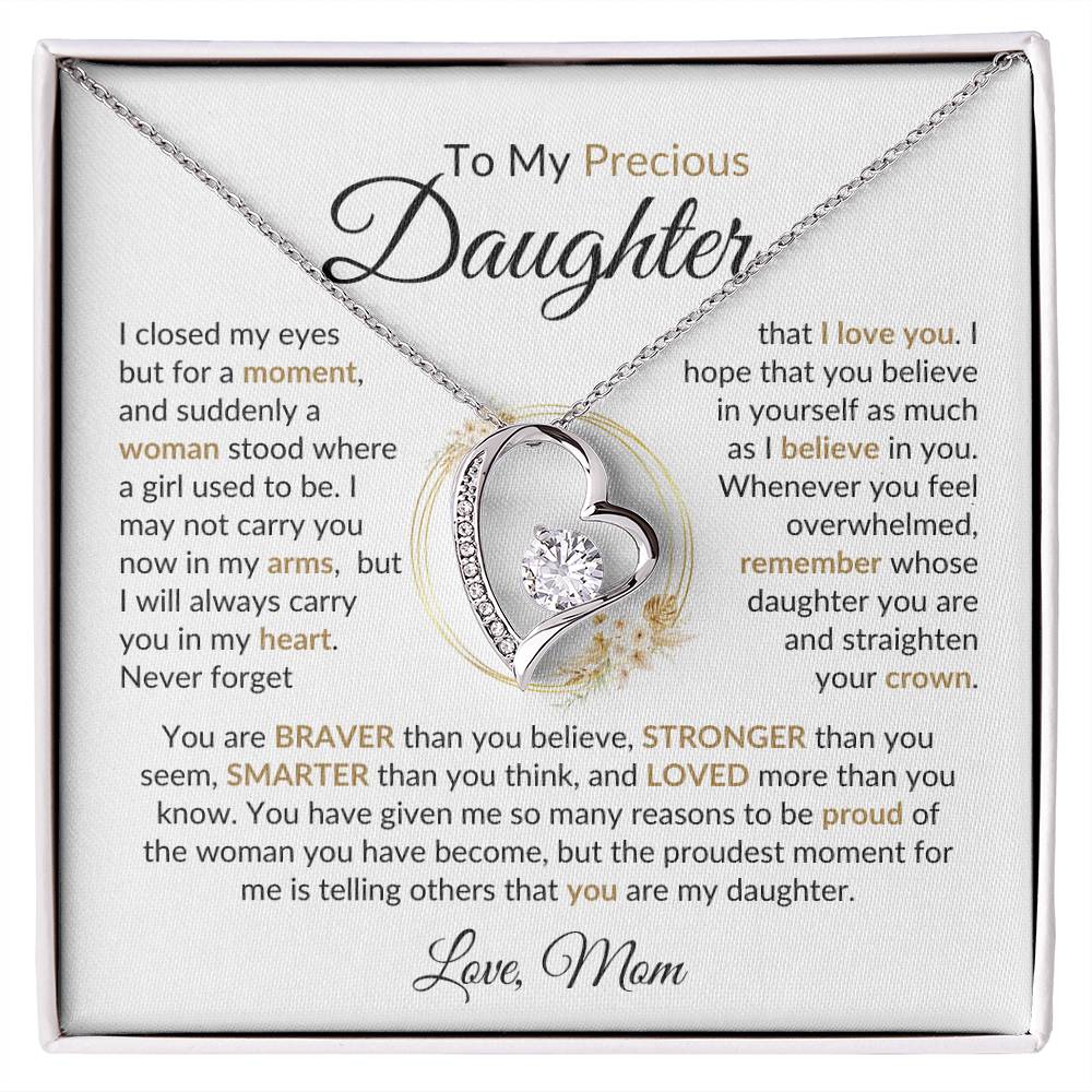 [ ALMOST SOLD OUT] To My Precious Daughter - A Mother's Love – Printed ...